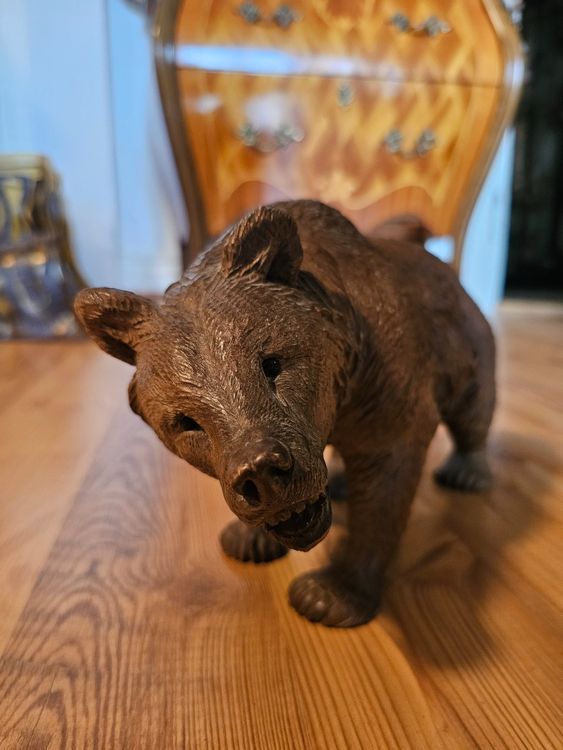 Ours en bois sculpté de Brienz, modèle 27 cm! (Gebraucht) in Vicques ...