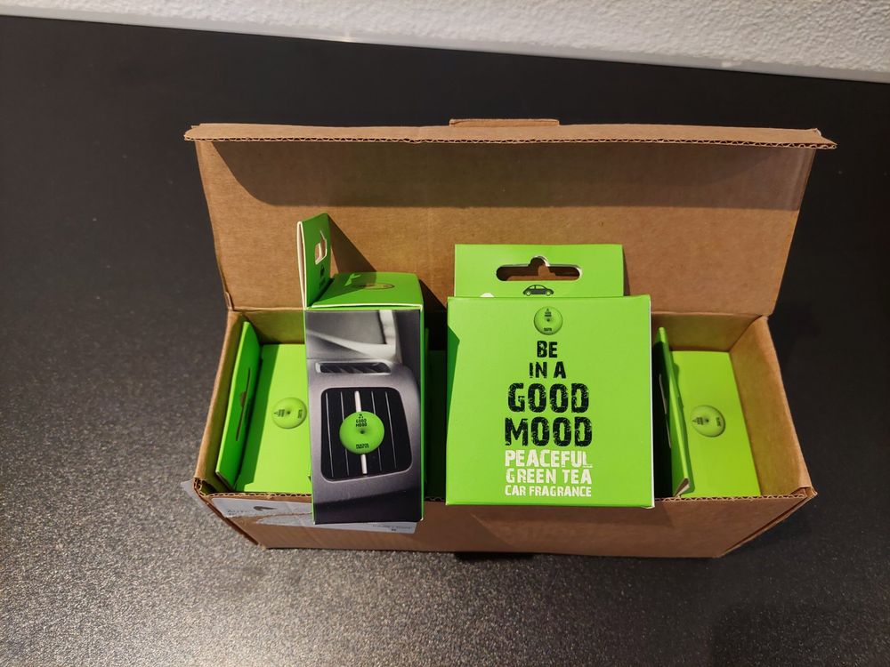 Auto Lufterfrischer -Green Tea- 6 Stk. (Neu und originalverpackt) in ...