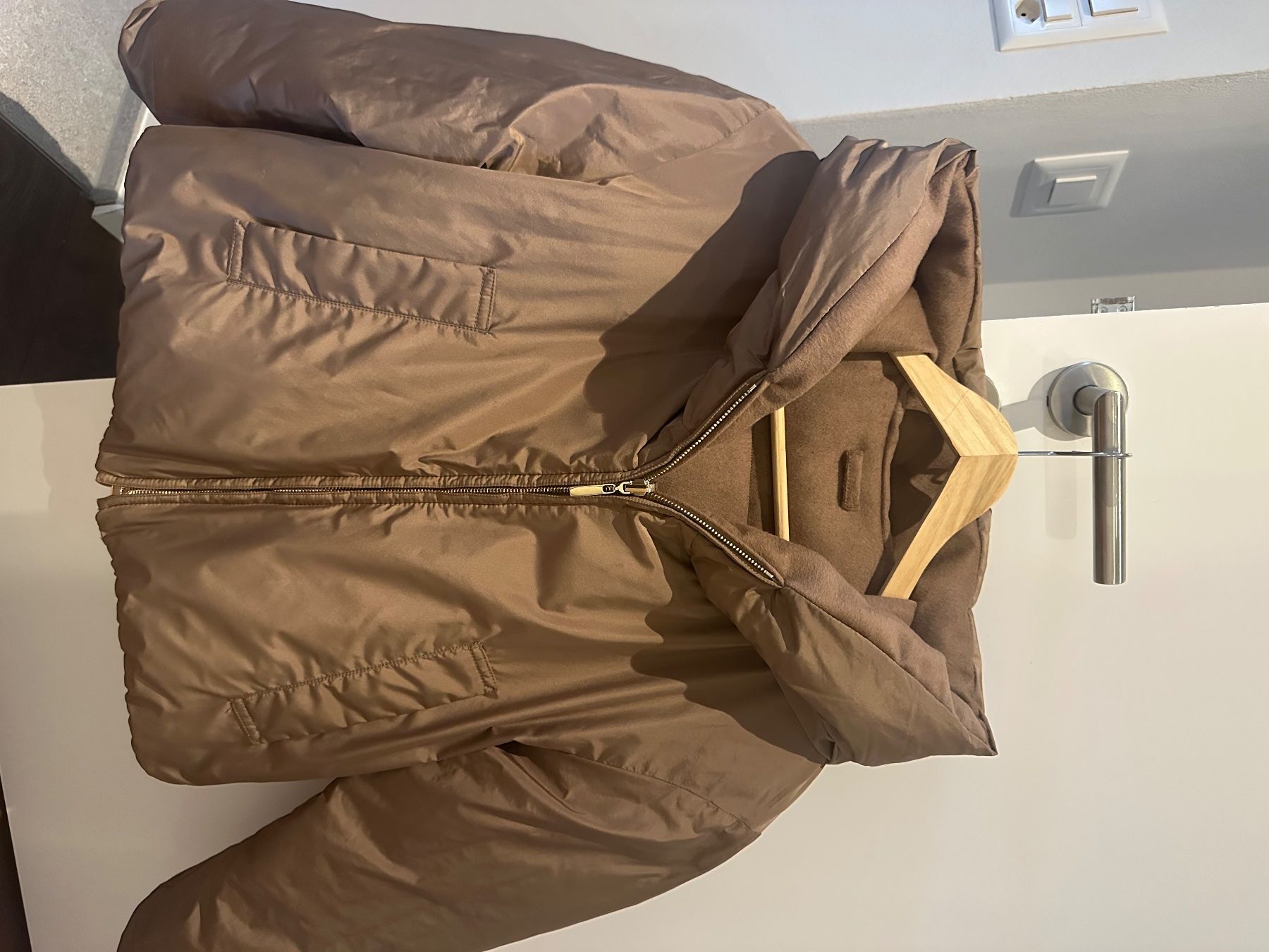 Max Mara The Cube Daunenjacke, Beige,/Camel Gr.34 wendba… (Neu (gemäss ...