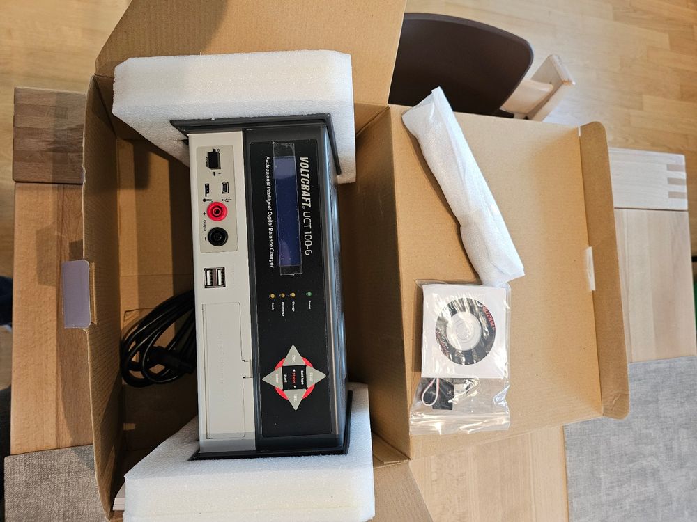 Voltcraft UCT 100-6 Akku Ladestation für NiCd, NiMH, Li-Ion (Neu und ...
