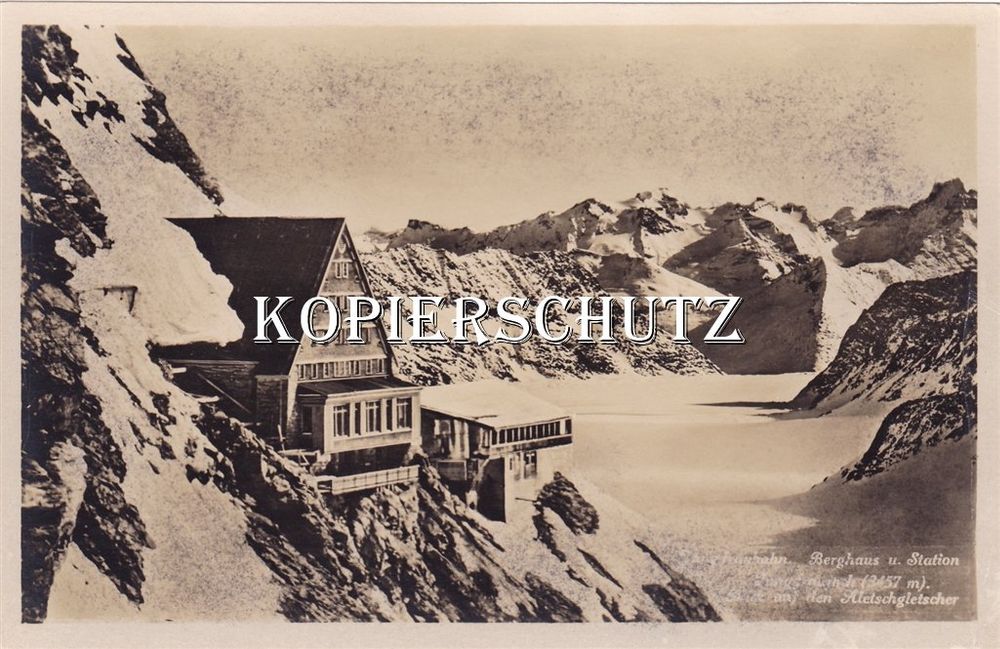 AKTION Jungfraubahn - Berghaus u. Station Jungfraujoch /ab (Gebraucht) in Hombrechtikon für CHF ...