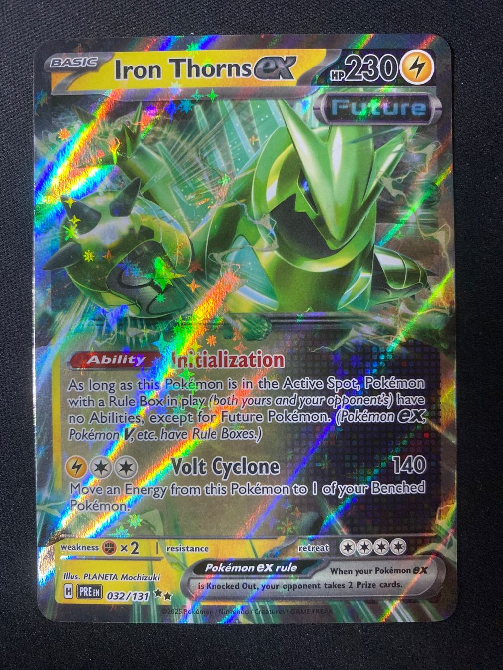 Iron Thorns ex 32 - Eisendorn ex - Prismatic Evolutions - EN (Neu ...
