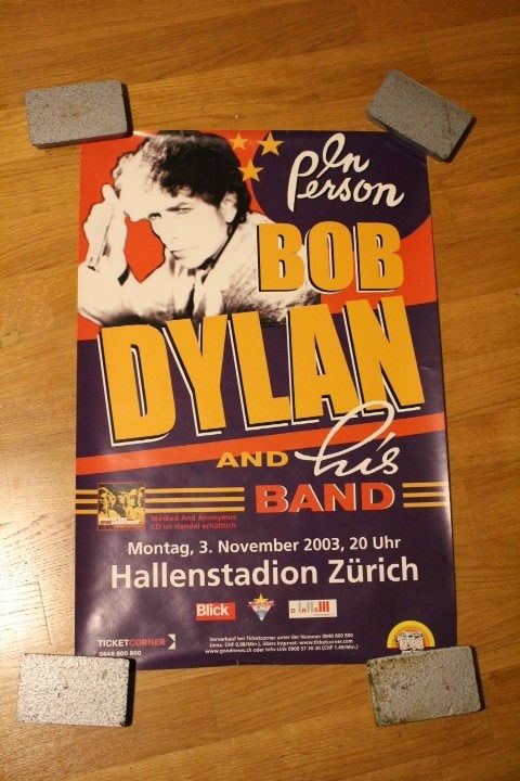Bob Dylon Live - Poster | Kaufen auf Ricardo