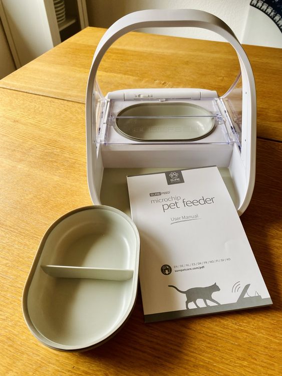 SureFeed microchip pet feeder / Futterautomat (2) (Gebraucht) in für ...