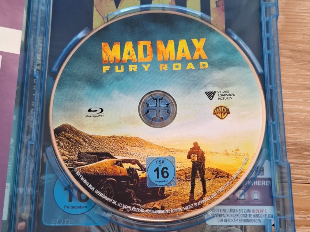 Blu-Ray-Disc: Mad Max Fury Road - George Miller (Gebraucht) in ...
