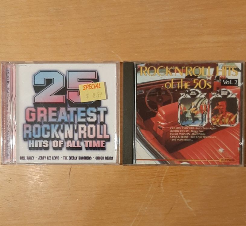 2x Rock'n'Roll CD, Rock'n'Roll & Oldies Compilation (Usato) a per CHF 1.6 – con consegna ...