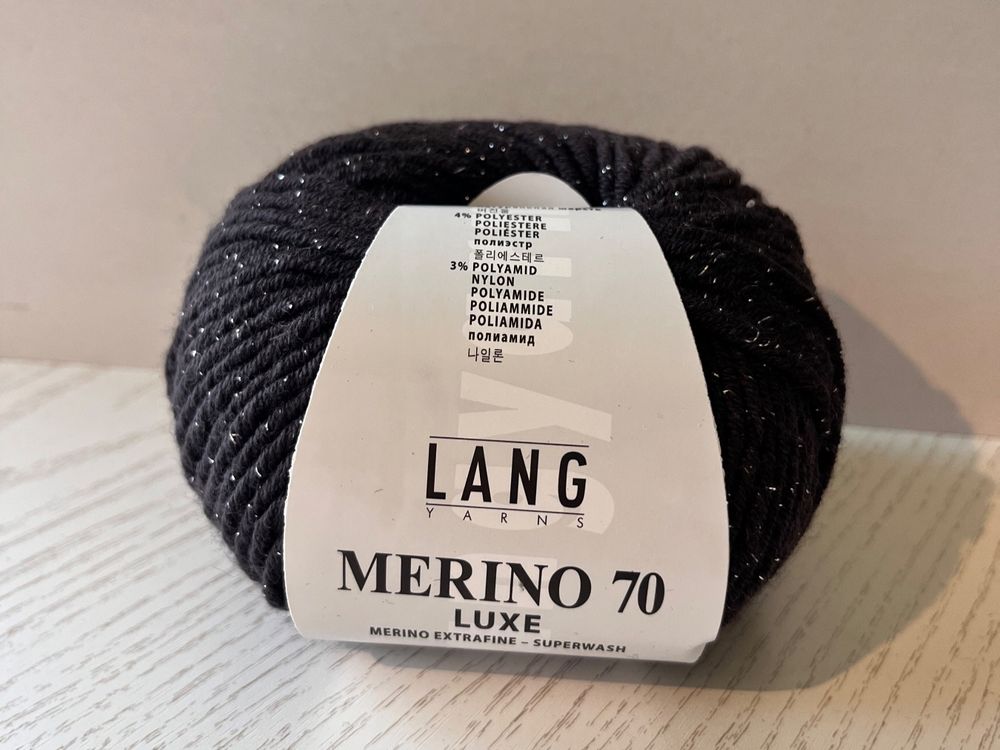 1 Knäuel Merino 70 Luxe Superwash Lang Yarns (Neu (gemäss Beschreibung ...