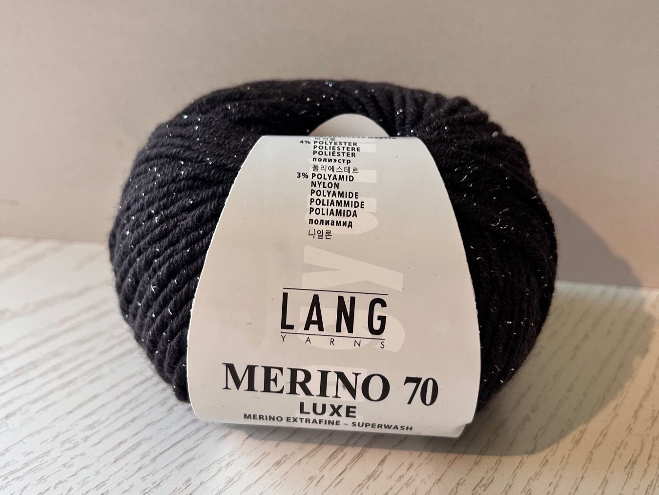 1 Knäuel Merino 70 Luxe Superwash Lang Yarns (Neu (gemäss Beschreibung ...