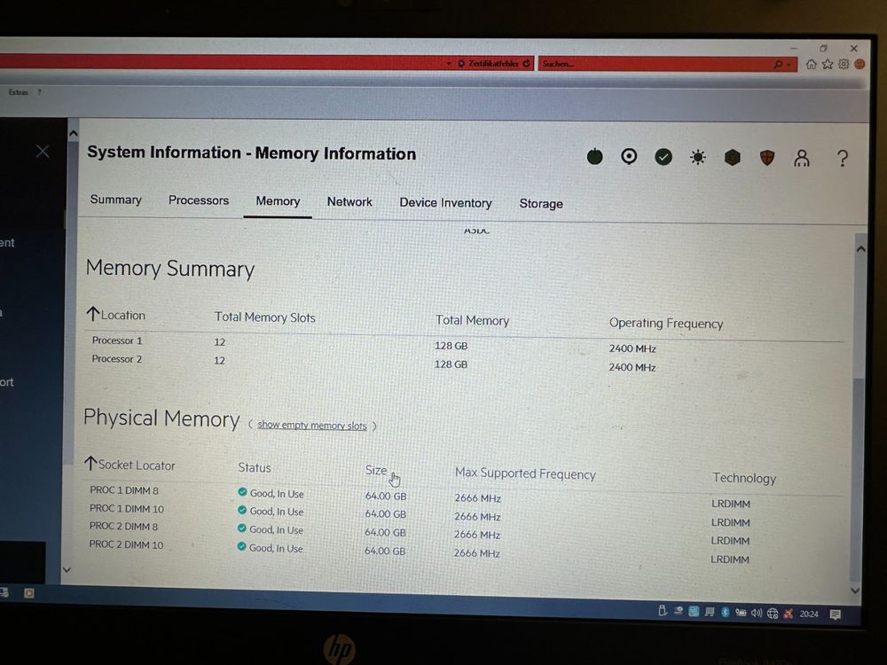HP Proliant Server DL380 G10 2x 2.2GHz Intel Xeon Gold (Gebraucht) in ...