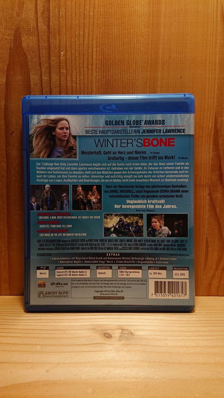 WINTER'S BONE Blu-Ray mit Jennifer Lawrence (Gebraucht) in Wilderswil für CHF 3.9 – mit ...