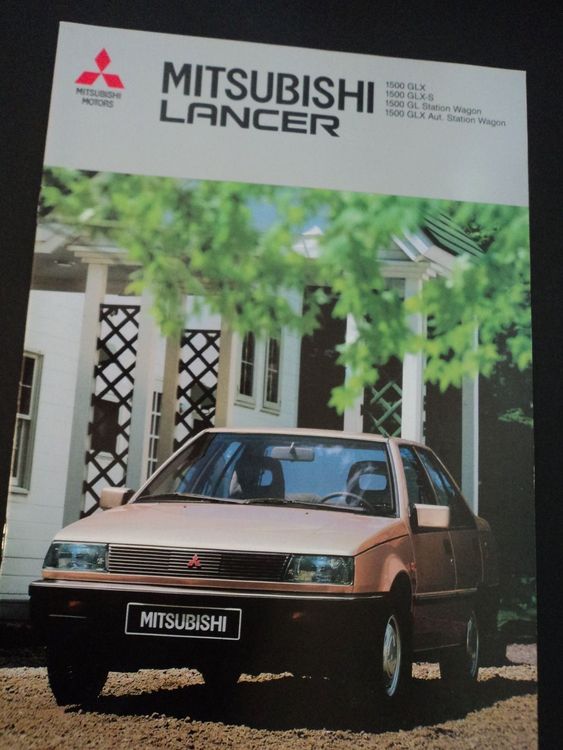 Prospekt Mitsubishi Lancer 1500 GLX 1988 | Kaufen auf Ricardo