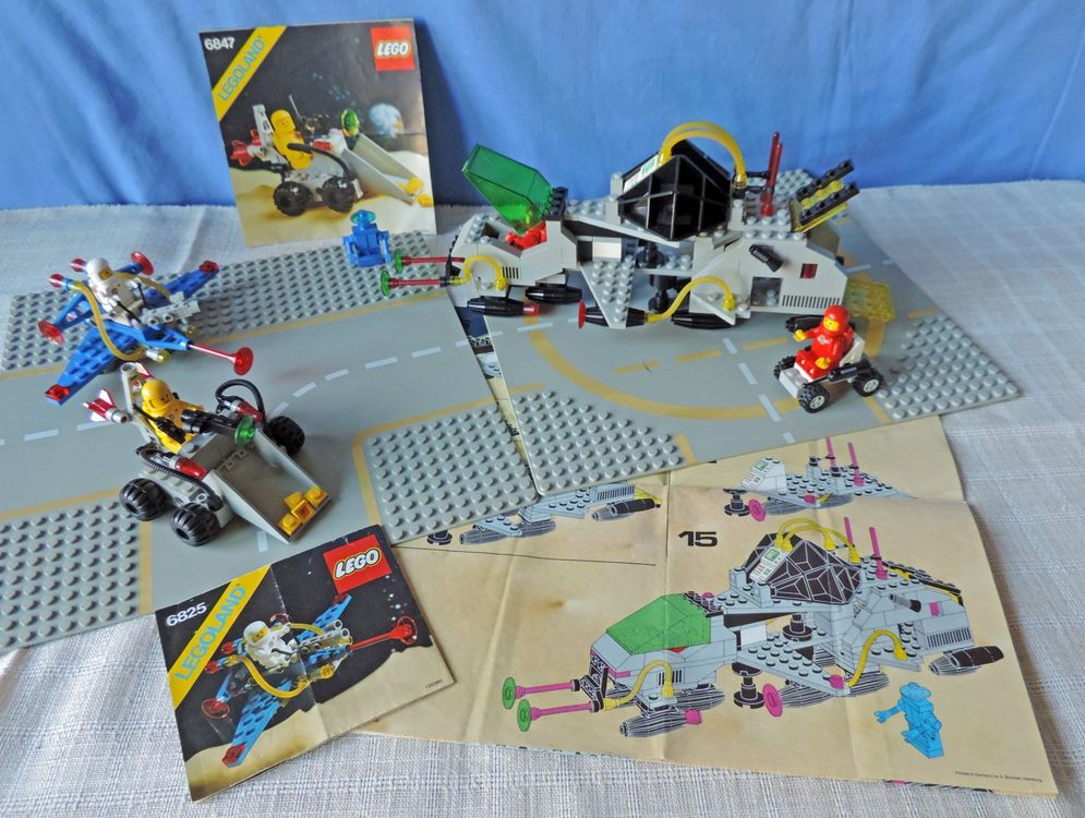 Rarität ! Classic Space Sets 1968 , 6847 + 6825 inkl Platten | Kaufen ...