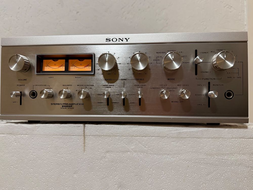 Sony Vor-/Endstufe 3200F & 2000F + Tuner 5130 (Gebraucht) in Plan-Les ...