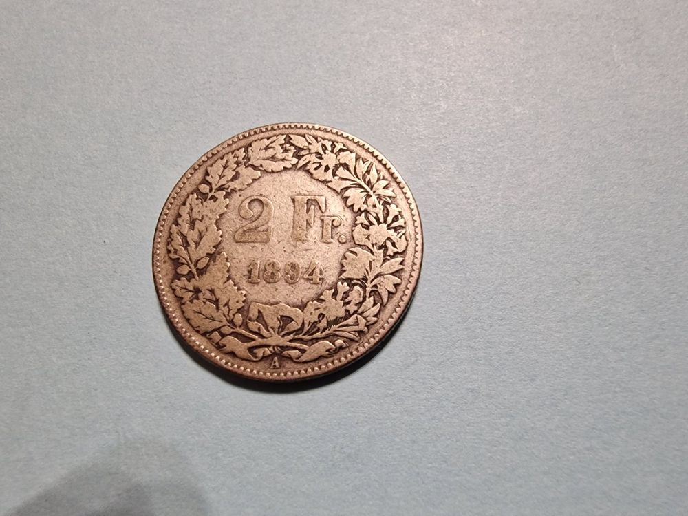 2 Franken 1894 schweiz | Kaufen auf Ricardo