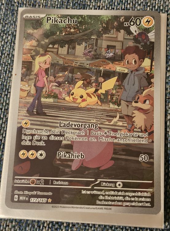 Pikachu 173/165 Pokemon 151 (Neu (gemäss Beschreibung)) in Wädenswil ...