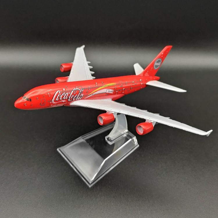 Modellflugzeug A380 - Coca Cola Livery - ca: 1:500 | Kaufen auf Ricardo