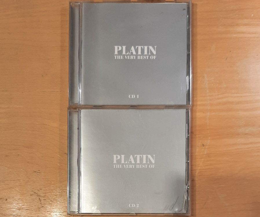 Platin - The Very Best Of Vol.1, 2CD Hit Compilation Sampler (Gebraucht ...