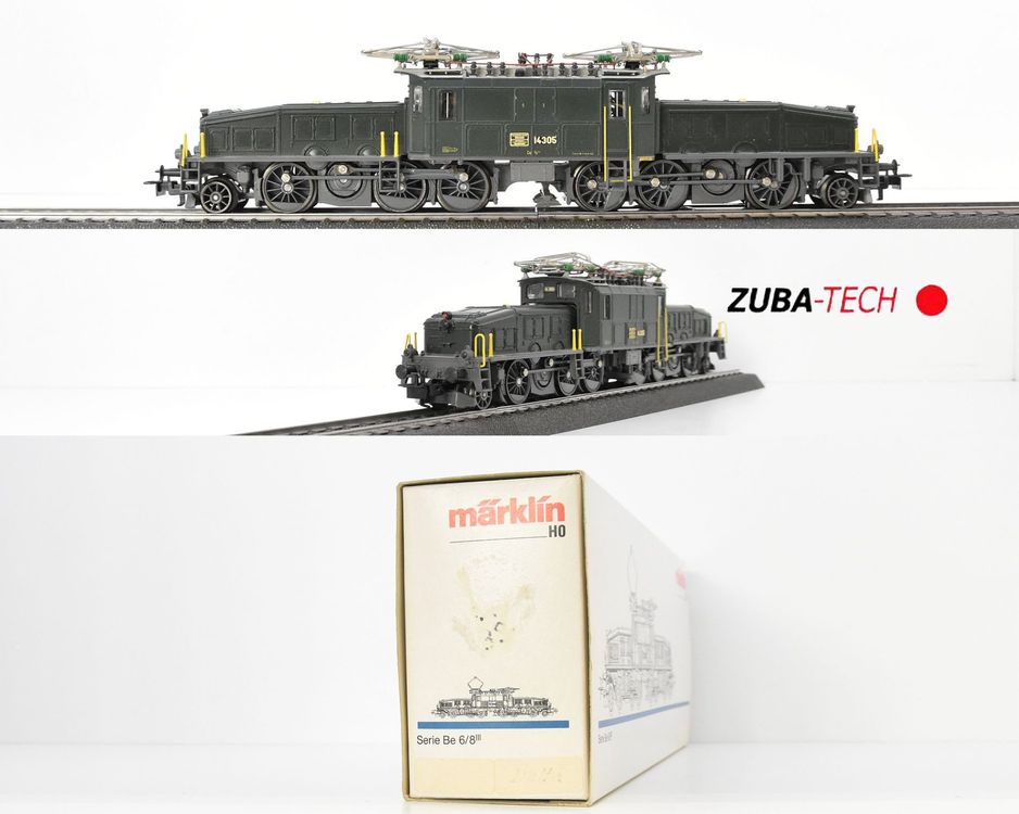 Märklin 3556 E-Lok Ce 6/8 III Krokodil SBB H0 WS Delta OVP (Gebraucht ...