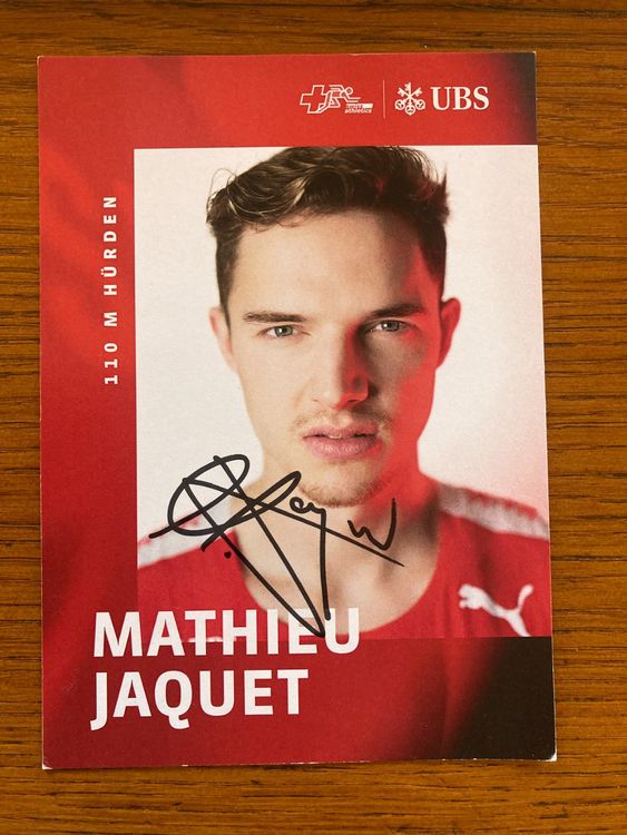 Mathieu Jaquet / orig. AK (Neu (gemäss Beschreibung)) in Lovens für CHF 5 – mit Lieferung auf ...