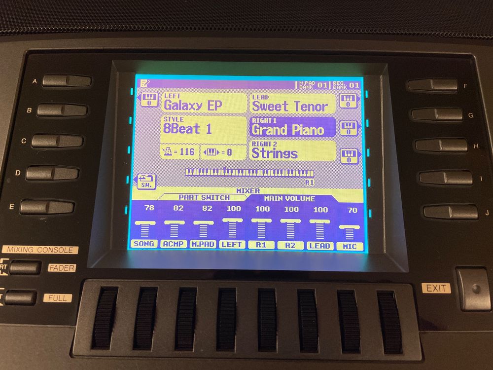 Yamaha PSR-8000 Keyboard in Top Zustand (Gebraucht) in Abtwil SG für ...