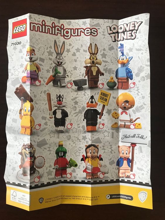 lego 71030 minifigures looney tunes série 1 complète! (Gebraucht) in ...