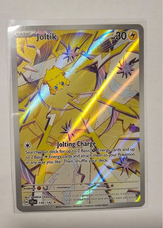 Joltik 150/142 Full Art Stellar Crown 2024 Pokemon Card TCG | Kaufen ...