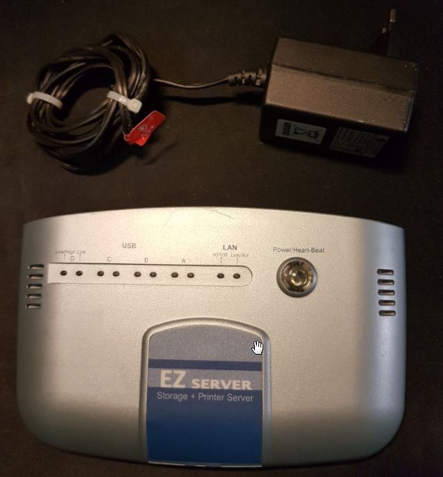 USB Adaptateur EZ-Server 4 x port USB/LAN (SA-800) 10/100 Mb (Gebraucht ...