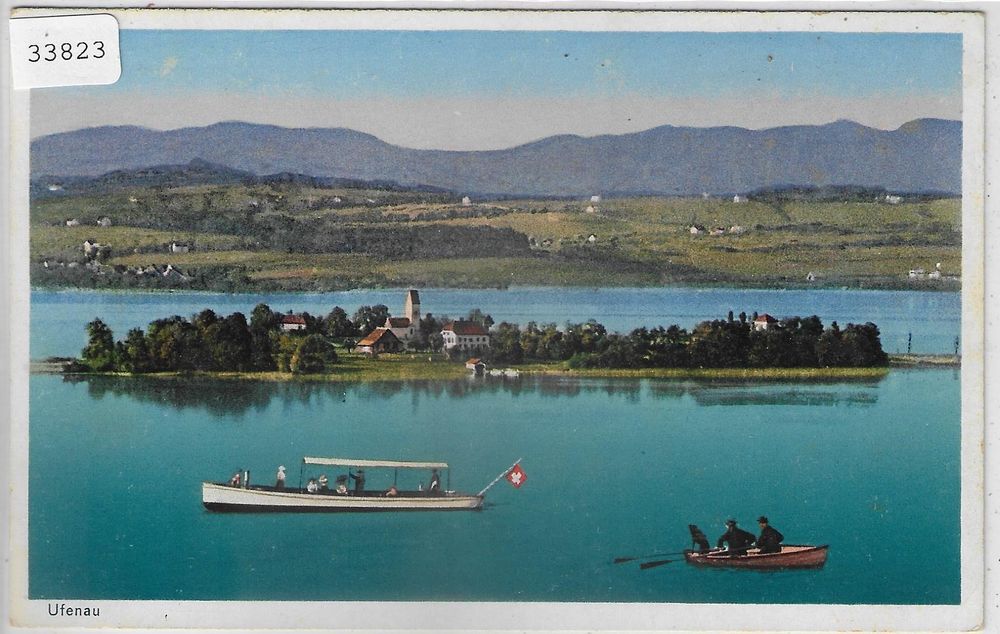 Zürichsee - Insel Ufenau - Schiff - Litho (Gebraucht) in Ettingen für ...