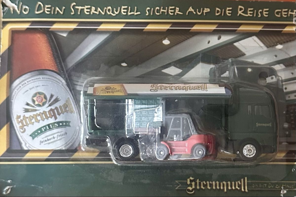 Sternquell LKW Modell mit Stapler - Sammlerstück! Top! (55) (Neu und ...