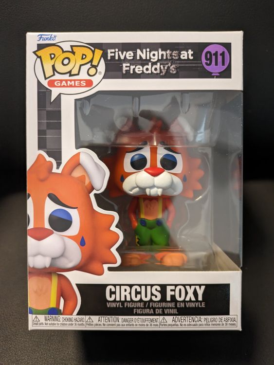 Funko Pop! Five Nights at Freddy´s - Circus Foxy #911 (Neu und ...