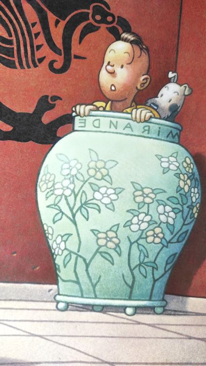(Tintin) FIN DE SOIREE AU LOTUS ROUGE - C. Mirande (Image) (Gebraucht ...