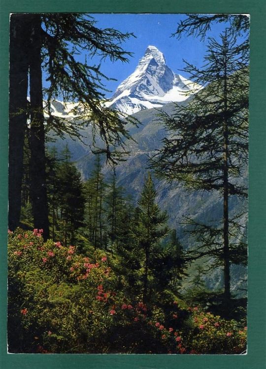 Täsch bei Zermatt, Matterhorn, 1983 (Gebraucht) in Sargans für CHF 1 – mit Lieferung auf Ricardo ...