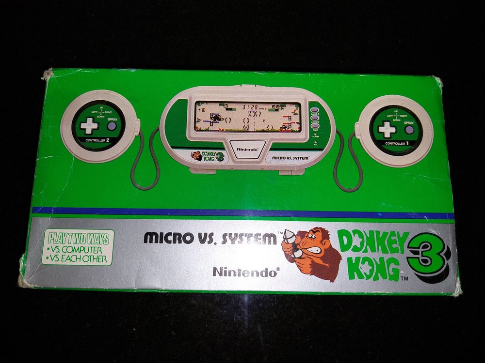 NINTENDO MICRO VS. SYSTEM - DONKEY KONG 3 (Gebraucht) in Spiegel b ...
