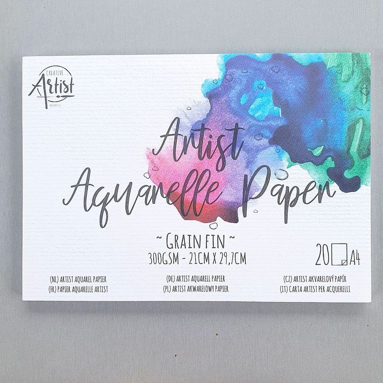 20 A4 Aquarell Papier - Aquarelle Paper - Handlettering (Neu (gemäss ...