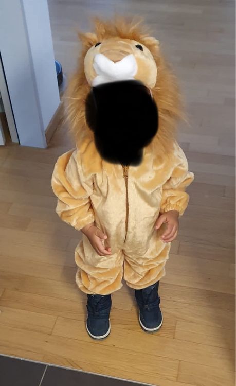 Kostüm Löwe 86-92 Löwenkostüm Fasching Fastnacht Babykostüm | Kaufen ...