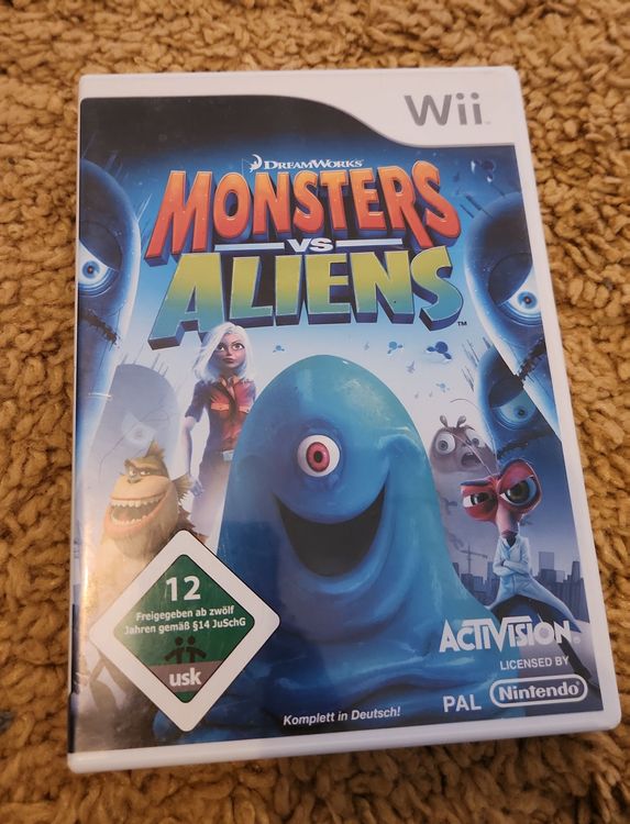 Wii Spiel Monsters vs Aliens (PAL) (Gebraucht) in Gümligen für CHF 8 ...