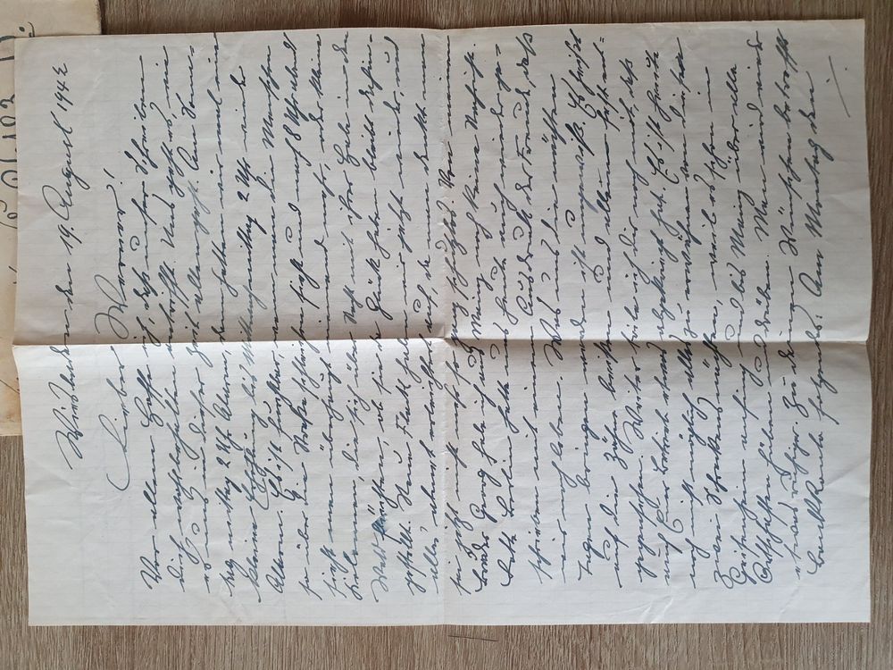 Feldpost Brief mit Inhalt WW2 1942 (Gebraucht) in für CHF 1.3 – mit ...