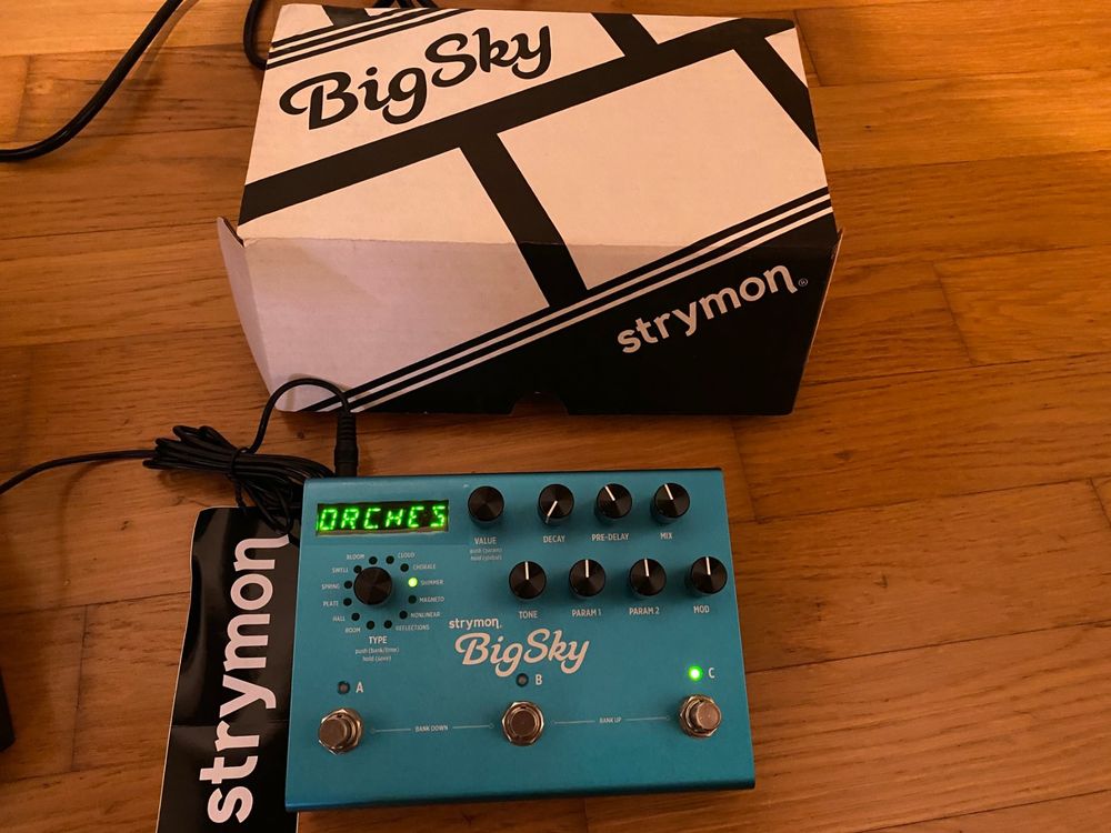 Strymon Big Sky - Reverb vom feinsten | Kaufen auf Ricardo
