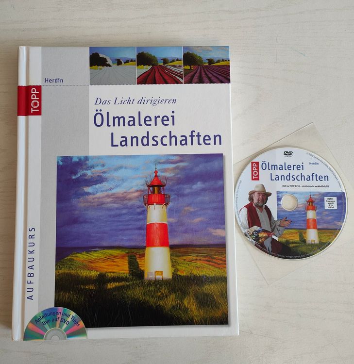 Ölmalerei Landschaften Aufbaukurs; Herdin mit DVD | Kaufen auf Ricardo