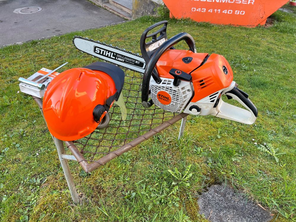 Profi Starke STIHL MS 500i W, mit GriefHeizung, Schwert 50cm (Gebraucht ...