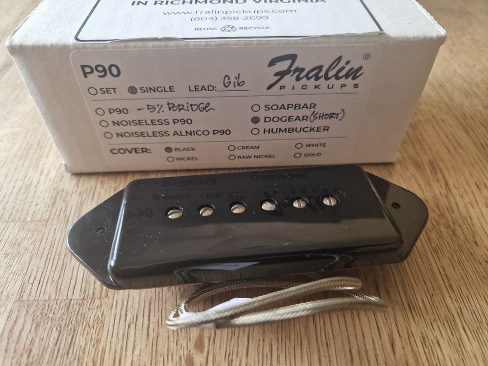 Lindy Fralin p90 bridge dogear | Kaufen auf Ricardo