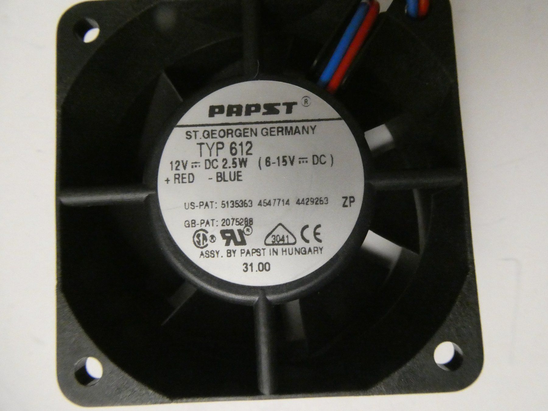 Papst Axial Lüfter 612 (Neu (gemäss Beschreibung)) in Fulenbach für CHF ...