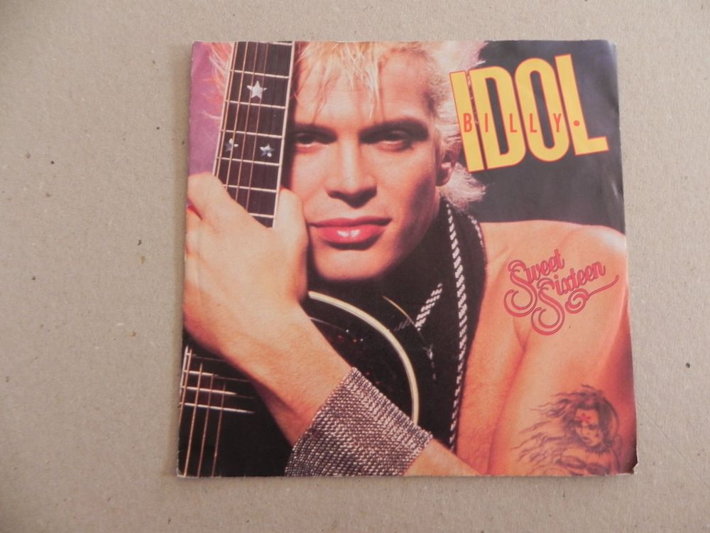 Single brit. Punk Rock Hit von Billy Idol 1987 Sweet Sixteen (Gebraucht ...