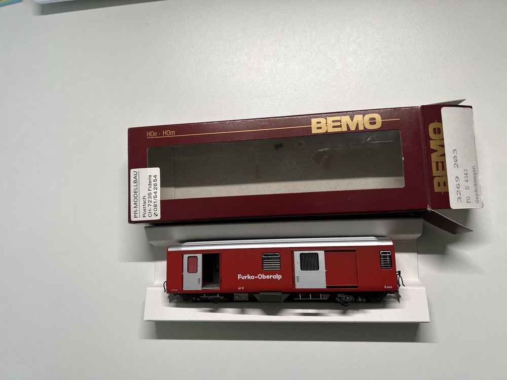 Bemo 3269 203 FO D 4343 Gepäckwagen (Neu und originalverpackt) in ...