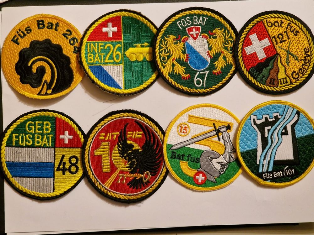 8 Badges Infanterie Gelb | Kaufen auf Ricardo