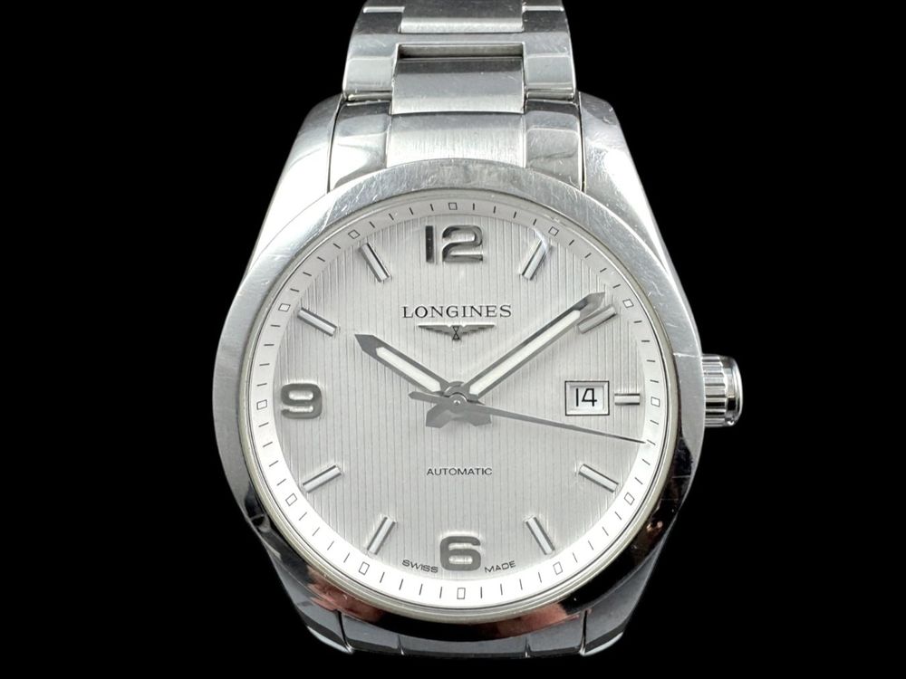 Longines Conquest Classic Automatic 40mm Datum Stahl *U1224 (Gebraucht ...