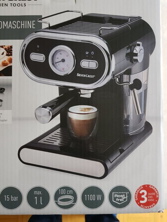 Espressomaschine, neu, in OVP (Neu und originalverpackt) in Adliswil für CHF 90 – nur Abholung ...