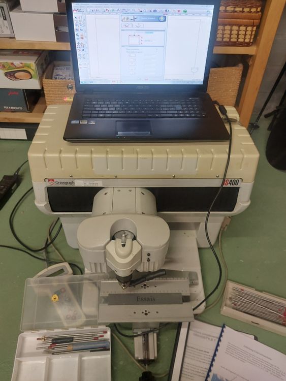 gravograph is 400, laptop, gravostyle 7 (Gebraucht) in Champoz für CHF ...