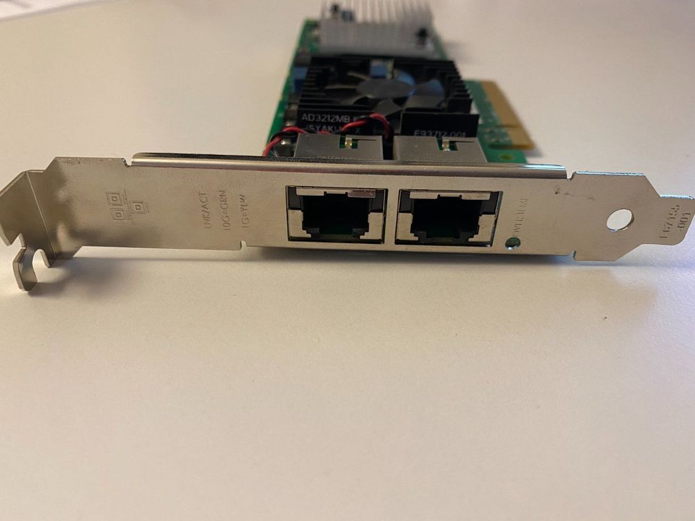 Intel Ethernet X520-T2 Server Adapter Dual-Port (Gebraucht) in ...