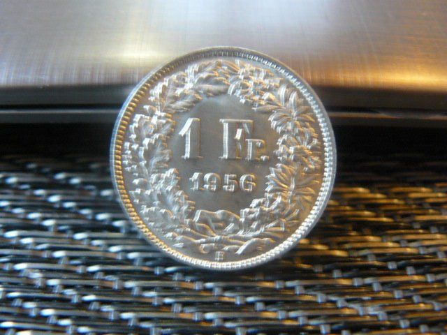 Silbermünze 1 Fr. 1956 | Kaufen auf Ricardo